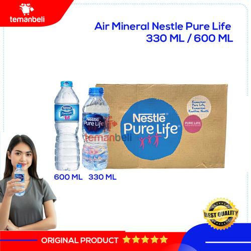 Jual Nestle 330ml atau 600ml satu dus - Air Minum Nestle Pure Life ...