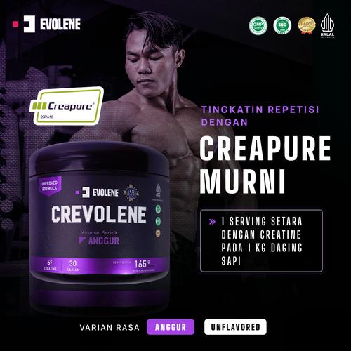 Jual Evolene Crevolene Creapure - Suplemen Fitness - 30S, ANGGUR - Kota ...