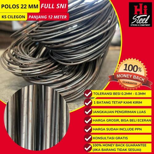 Jual Besi Beton Polos KS Cilegon 25mm (Bersertifikat) - Kota Bekasi ...