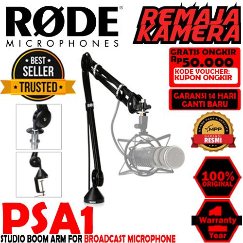 Promo BOOM ARM RODE PSA1 BROADCAST STAND MICROPHONE / RODE PSA1 - RESMI ...