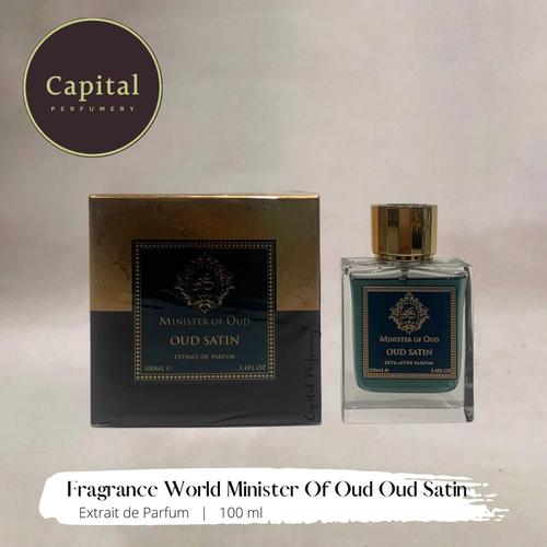 Jual fragrance world minister of oud oud satin extrait de parfum 100 ml ...
