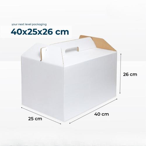 Jual kardus parcel tenteng dus sembako box karton hampers 40x25x26 cm ...