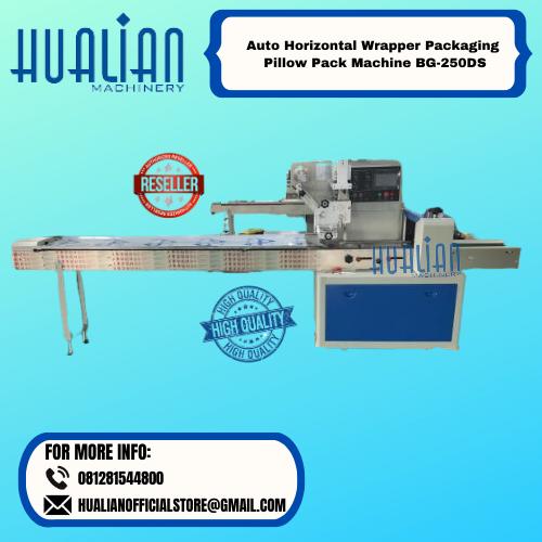 Jual Automatic Horizontal Wrapper Packaging Pillow Pack Machine BG ...