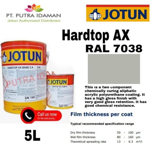 Jual JOTUN CAT KAPAL / HARDTOP AX 5 LITER / CAT JOTUN MARINE - RAL 7038 - Jakarta Utara - PUTRA ...