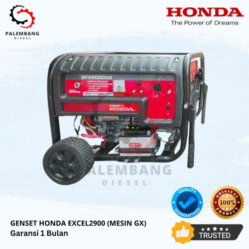 Jual GENSET HONDA EXCELLINDO GX 160 SF 2900 DXE GENERATOR SET 2500 WATT ...