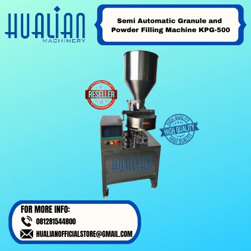 Jual Semi Automatic Granule and Powder Filling Machine KPG-500 - Kota ...
