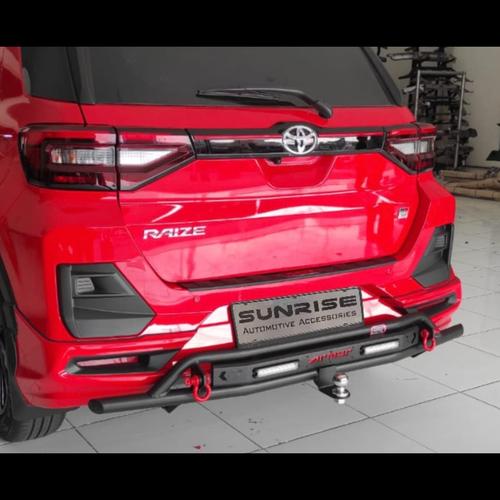 Jual BUMPER RHINO TOWING ARMOR TOYOTA RAIZE / DAIHATSU ROCKY WITH LAMP ...