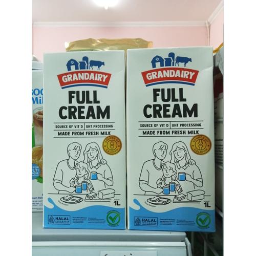 Jual GRANDAIRY UHT Milk / Susu UHT full cream 1 liter - Kota Bandung ...