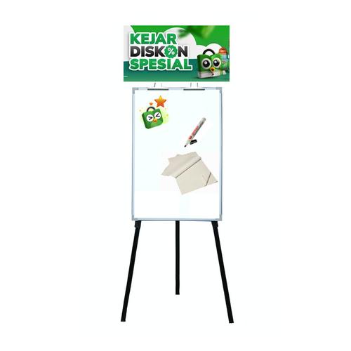 Promo Flipchart 75x100 cm Murah Flip Chart Seminar Papan Presentasi 75 ...