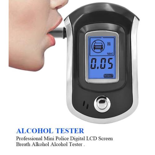 Jual Alcohol Tester Digital Analyzer - Ukur kadar alkohol dlm tubuh AT ...