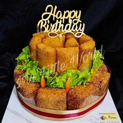 Jual Rougut Risoles Cake Tart Tumpuk Birthday Christmas Imlek CNY ...