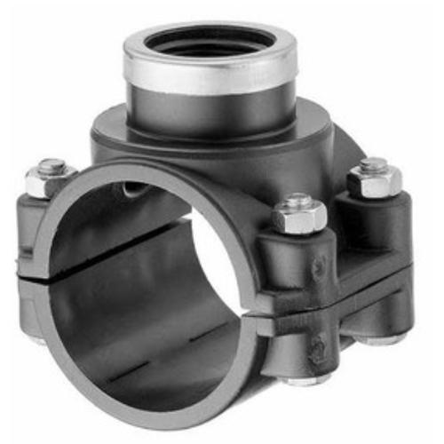 Jual CLAMP SADDLE HDPE KLEM SADDLE HDPE FITTING SAMBUNGANPIPE HDPE - 25MMX1/2" - Kab. Badung ...