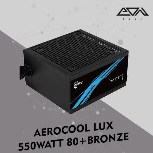 Jual AeroCool LUX 550W 80+ Bronze Power Supply | PSU 550Watt 80Plus ...