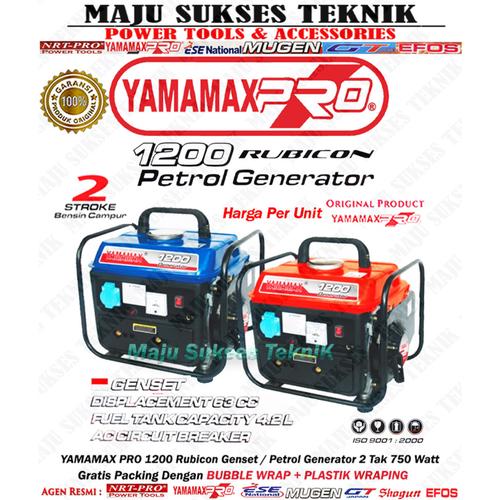 Jual Mesin Genset Mini 2TAK 800Watt YAMAMAX PRO 1200 Rubicon - Kab ...