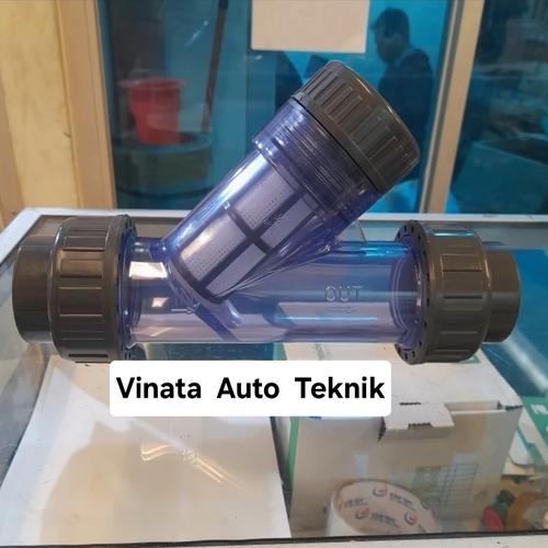 Jual Y Strainer PVC Transparan 2" Inch JIS 10K Soket DN 50 Bening ...