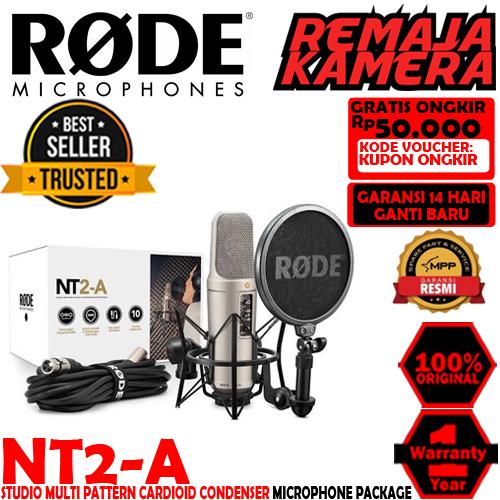 Promo RODE NT2A / RODE NT-2A / MICROPHONE RODE NT2A STUDIO - GARANSI ...