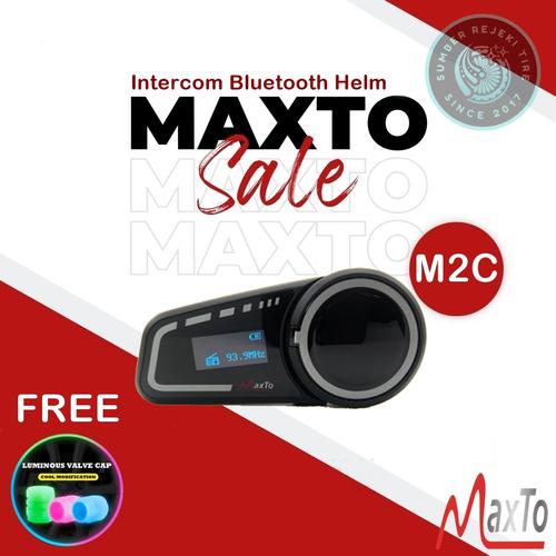 Promo Maxto M2C Bluetooth Radio Intercom Helm 6 Rider Alt - Jakarta ...