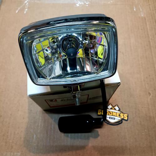 Jual 12 Volt Chopper Rectangular Headlamp Chrome - Jakarta Selatan ...