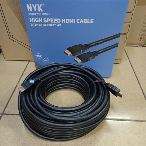 Jual NYK Kabel HDTV 20M 3D Support 4k 19+1 Ethernet HDMI 20Meter - Kota ...