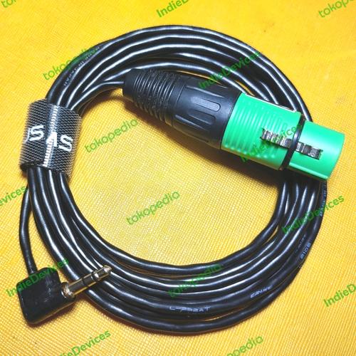 Jual kabel converter XLR Canon Female To 3.5 mm Mini jack (baca ...