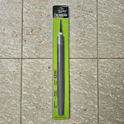 Jual Kikir Setengah Bulat Kasar 12 inch TEKIRO Half Round Files Bastard ...