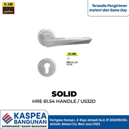 Jual HANDLE PINTU / GAGANG PINTU SOLID HRE 61.54 HANDLE US32D - Kota ...