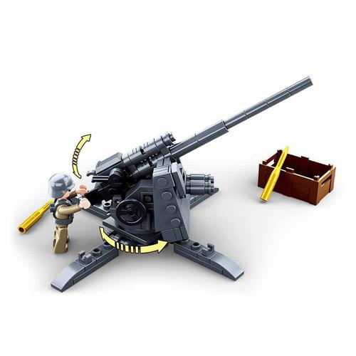 Jual Sluban M38-B0852 Army Meriam - German 88 MM FLAK ANTI TANK ( GUN ...