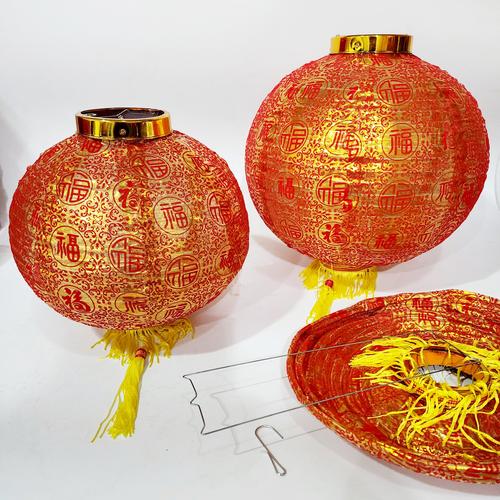 Jual Lampion Motif Bunga Bulat Lampion Imlek Dekorasi Sincia Lampu ...