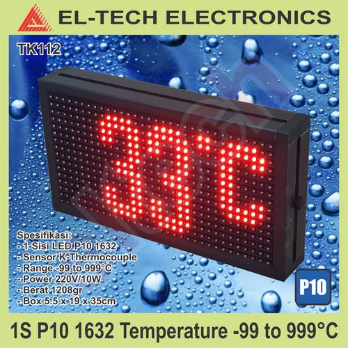Jual Display Temperature Termometer Alat Ukur Suhu Thermocouple K Type ...