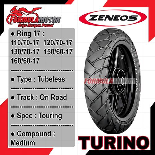 Jual Ban Zeneos Turino Ring 17 Tubeless All Size Dual Purpose, Pilih ...