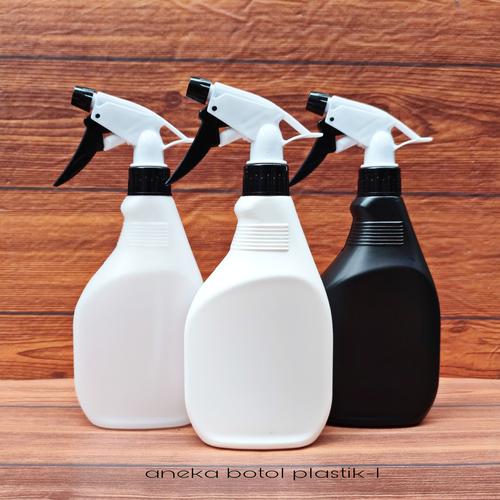 Jual BOTOL SPRAY TRIGER 500ML / BOTOL HDPE 500 ML BIG TRIGER HITAM PUTIH - NTRL - Kab. Bogor ...