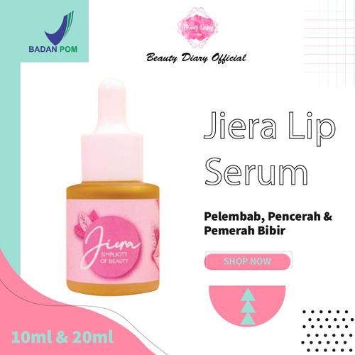 Jual Jiera Lip Serum Natural Pinkies BPOM/ Pelembab Pencerah Pemerah ...