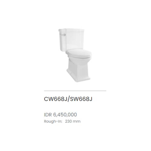 Jual Closet Kloset duduk TOTO Close Coupled Toilet Kualitas1 Grade A ...