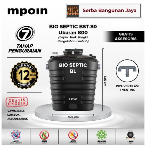 Jual MPOIN BIO SEPTIC BST 80 ( 800 Liter ) TANGKI AIR SEPTIC TANK - Kota Bandung - Serba ...