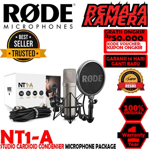 Promo RODE NT1A MICROPHONE RECORDING / MICROPHONE RODE NT-1A - GARANSI ...
