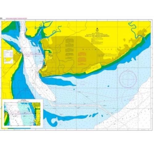 Jual PETA LAUT NO 104 HIDROS OSEANOGRAFI - Jakarta Pusat - BOS MARINE ...