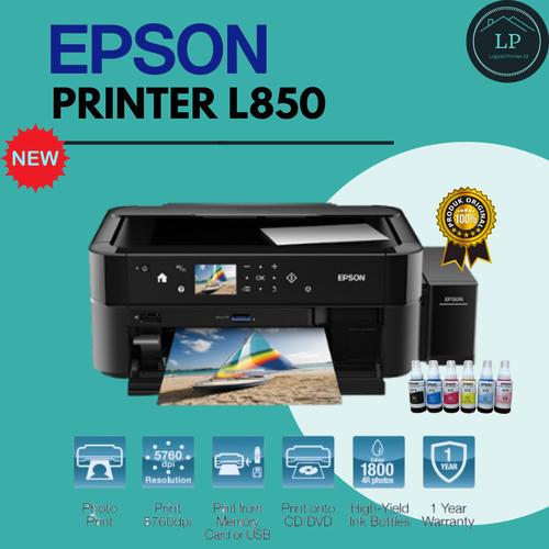 Jual Epson L850 Photo All-in-One Ink Tank Printer - Jakarta Pusat ...
