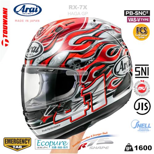 Jual Helm Arai RX-7X RX7X Haga GP - Jakarta Utara - Touwani | Tokopedia