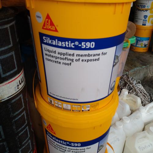 Jual SikaLastic 590 Waterproofing of expose concrete warna Grey 20 kg ...