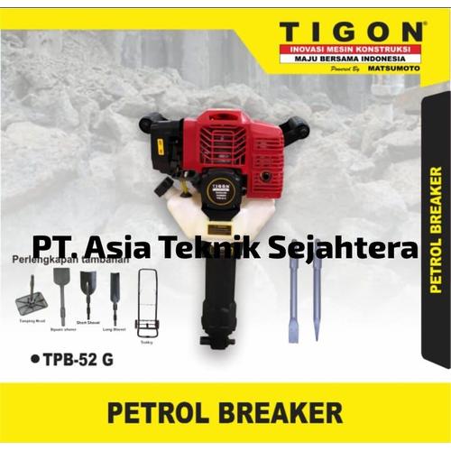 Promo Jack Hammer 2 Tak Petrol Breaker TIGON TPB 52G / Mesin Bobok ...