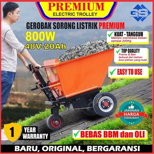 Promo PREMIUM ELECTRIC WHEELBARROW / PREMIUM ELECTRIC TROLLEY TERBARU ...