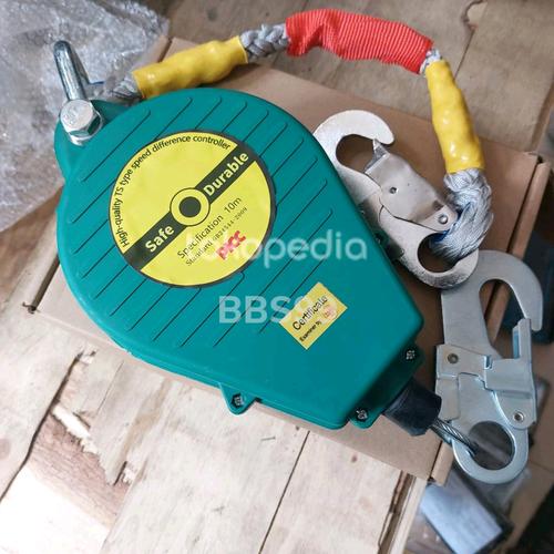 Jual safety fall arrester Retractable lifeline 10 meter hook kecil ...