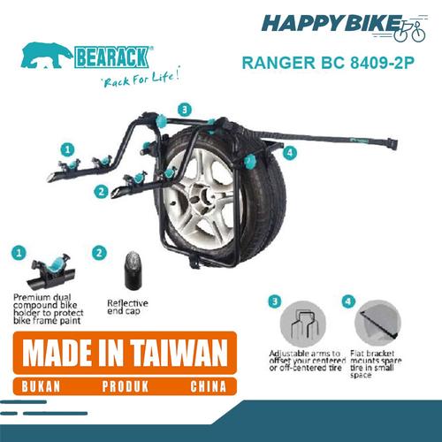 Promo BEARACK Bike Carrier Ranger Pro Rak Gantung Dua Sepeda Bagasi ...