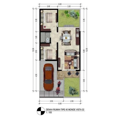 Jual Inspirasi model denah rumah elegan masa kiini free revisi - Kab ...