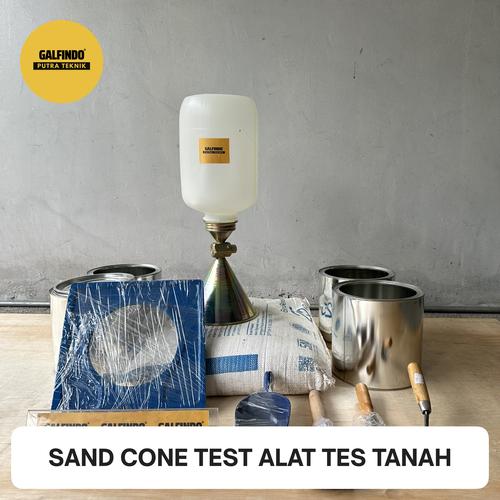 Jual alat sand cone test kelembapan tanah full set - Kab. Bandung Barat ...