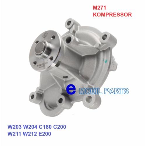 Jual Waterpump Mercedes M271 KOMPRESSOR C200 E200 Pompa Air A2712000201 ...