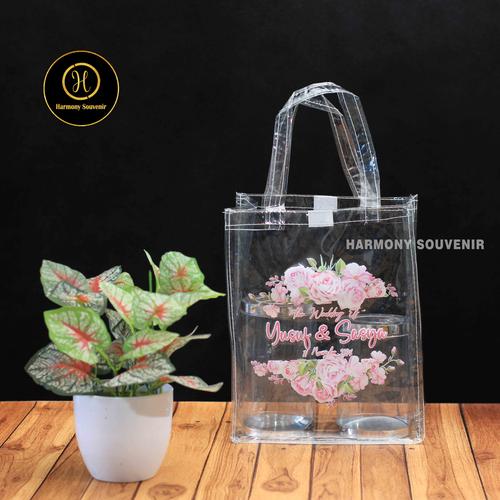 Jual Tote Bag Mika Bening Souvenir Pernikahan Wedding Unik Custom Nama ...