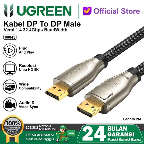 Jual Kabel Display Port/Mini DP To Display Port HDMI Male/Female Ultra ...