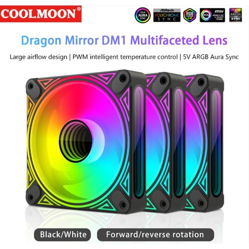 Jual Fan Coolmon ARGB Dragon Mirror DM1 12cm 1800 RPM - Kab. Karawang ...