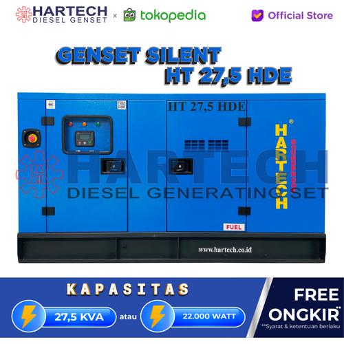 Jual HARTECH Genset HT 27,5 HDE Silent Type 27,5 Kva/22.000 Watt (DP ...